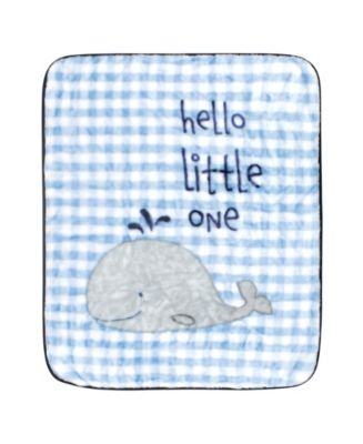 Hudson Baby Baby Girls and Boys Hello Little One High Pile Plush ...