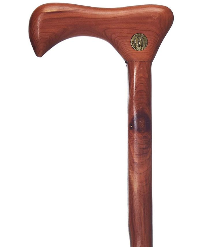 Brazos 40" Twisted Aromatic Cedar Handcrafted Wood Walking Cane - Macy's