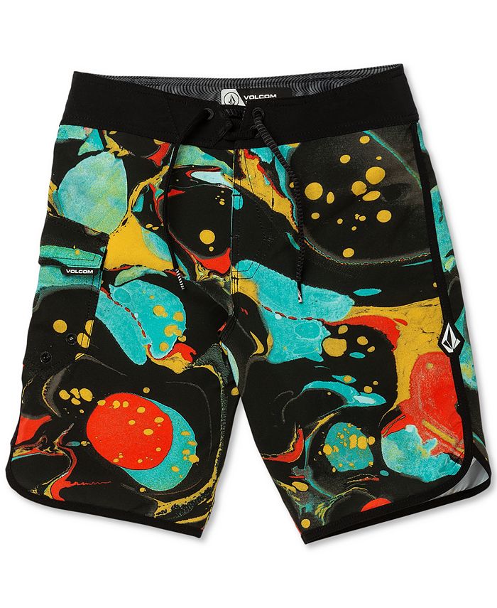 Volcom Big Boys Stone Marble Mod Swim Trunks - Macy's