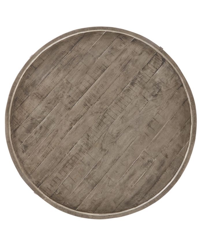 Signature Design By Ashley Zinelli Contemporary Round Cocktail Table ...