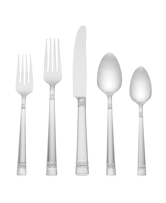 Lenox Larchwood 65pc Flatware Set, Service for 12 - Macy's