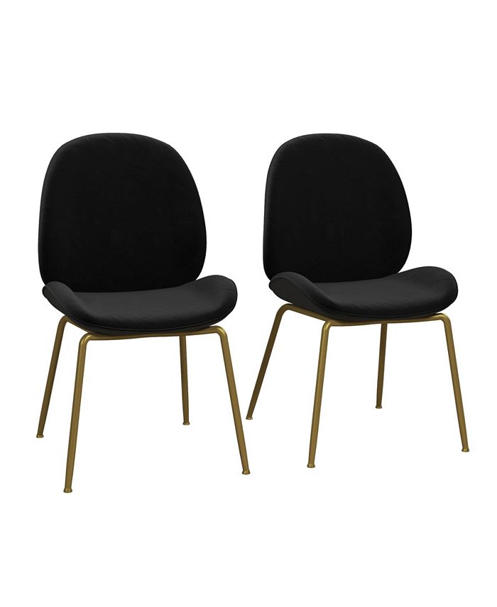 CosmoLiving By Cosmopolitan Astor Upholstered Dining Chair - Macy's