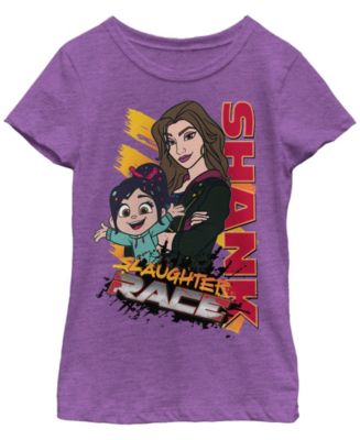 Big Girls Wreck-It Ralph 2 Shank Race Short Sleeve T-shirt - Macy's