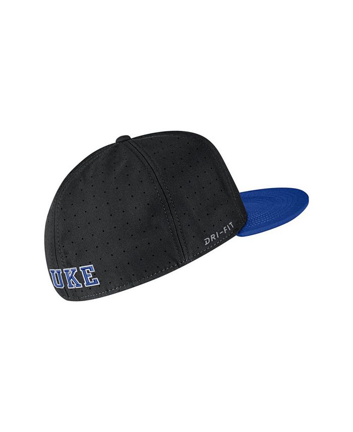 Nike Duke Blue Devils Aerobill True Fitted Baseball Cap - Macy's