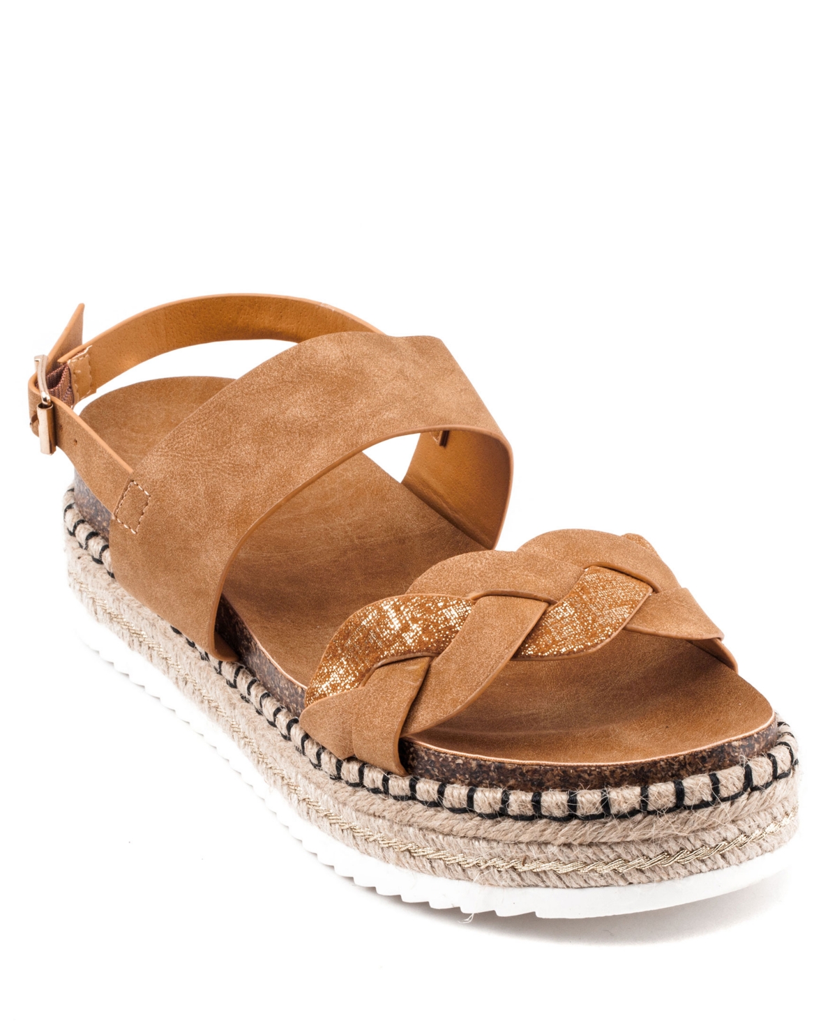 Click here for Gc Shoes Eden Platform Sandal - Tan prices