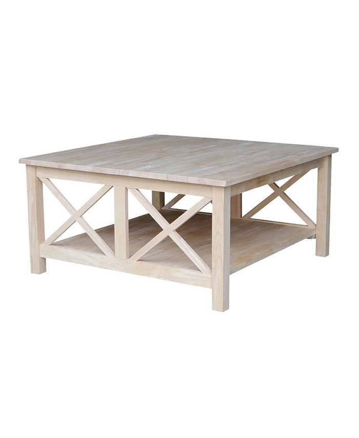 International Concepts Hampton Square Coffee Table - Macy's