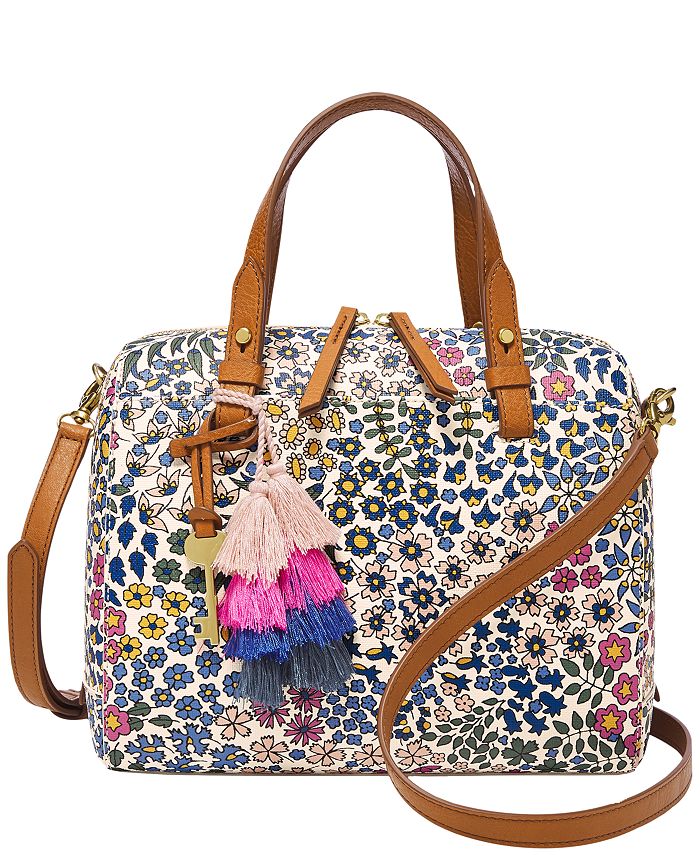 Fossil Rachel Small Satchel - Macy's
