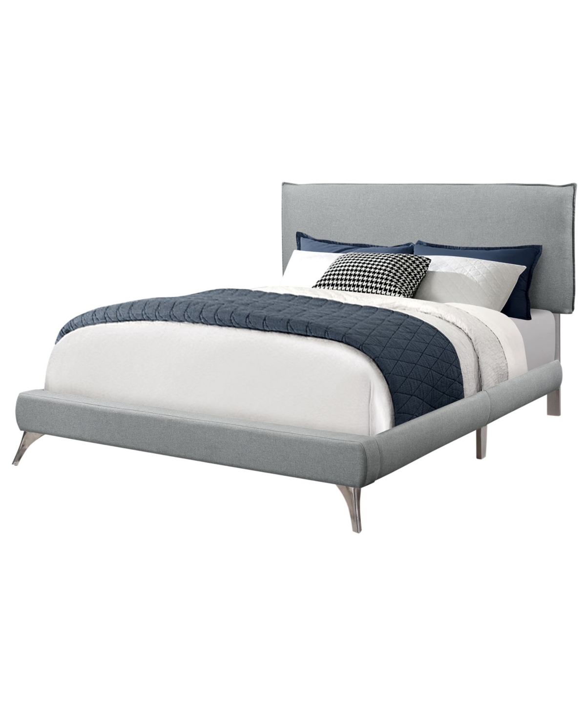 Click here for Monarch Specialties Bed - Queen Size Linen with Le... prices