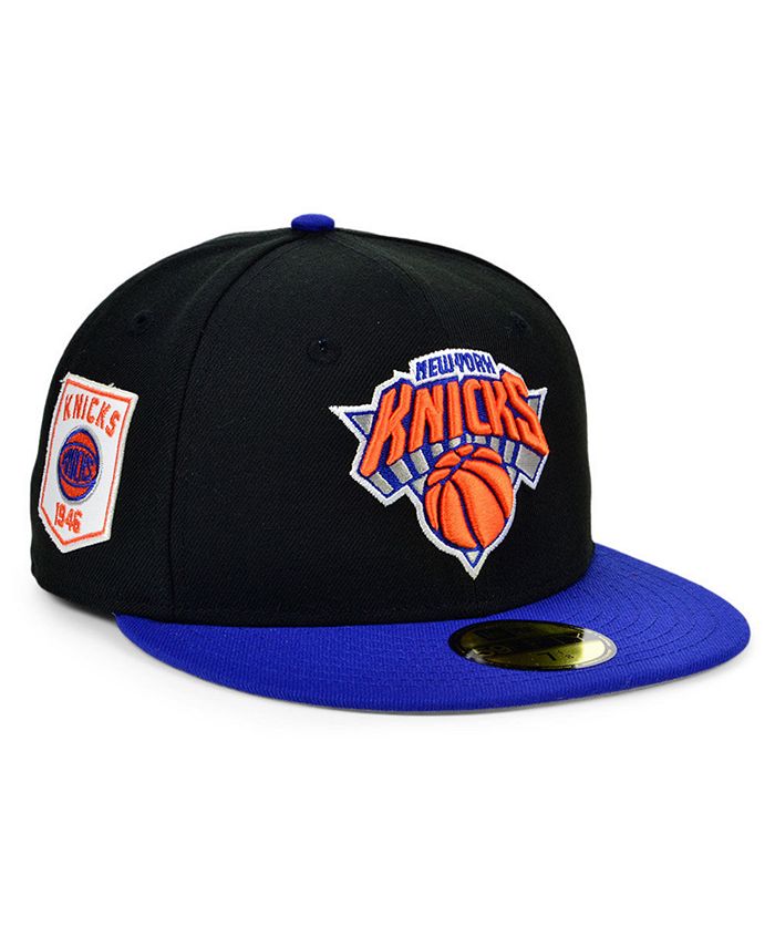 New Era New York Knicks The Pennant Patch 59FIFTY-FITTED Cap - Macy's