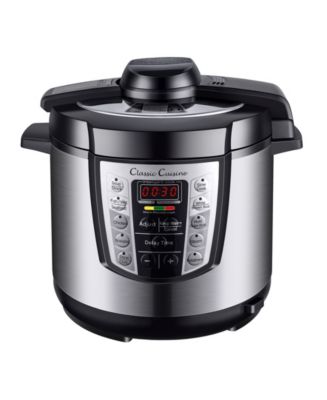 Classic Cuisine Multi-Cooker 4-In-1 Pressure Cooker - Macy's