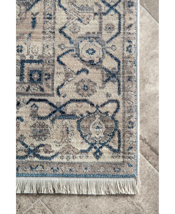nuLoom Mystic Ehtel Medallion Fringe 8' x 10' Area Rug - Macy's