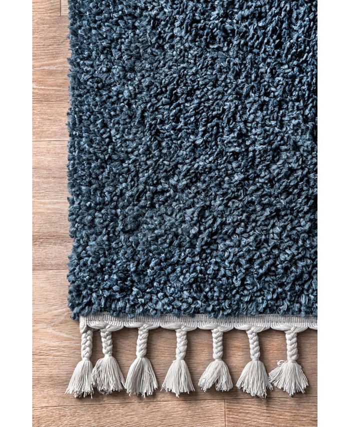 nuLoom Belleza Plush Neva 5'3" x 7'7" Area Rugs - Macy's