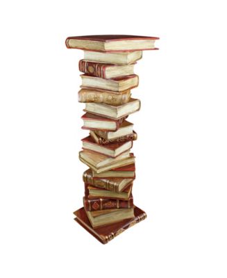 Design Toscano Power of Books Sculptural Pedestal Column - Macy's