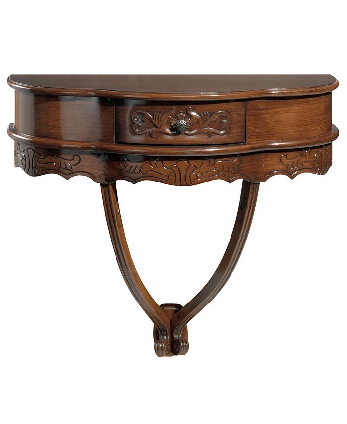 Design Toscano Camellia Wall Console Table - Macy's