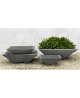 Campania International Square Zen Bowl Planter - Macy's