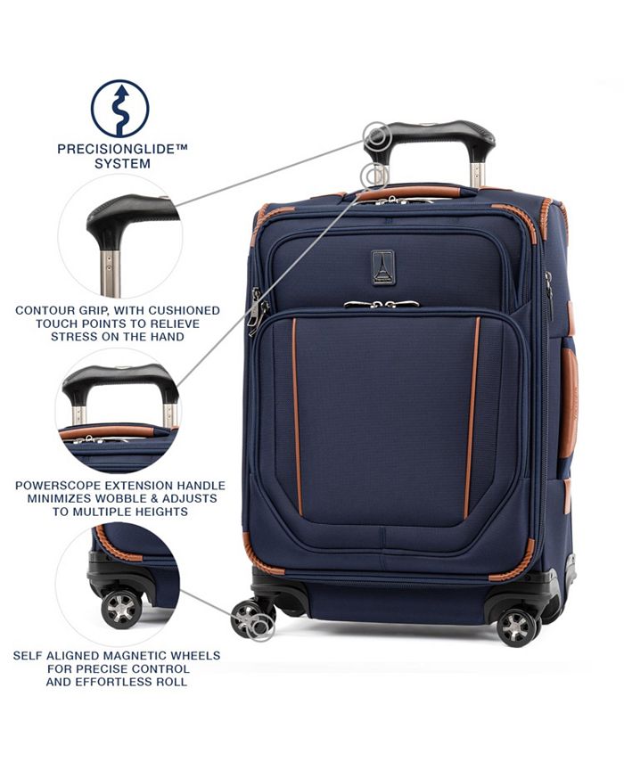 Travelpro CLOSEOUT! Crew Versapack® 22" Max Softside Carry-On Spinner ...
