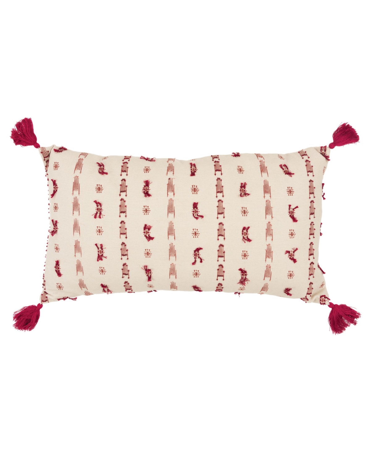 Click here for Closeout! Rizzy Home Geometric Polyester Filled De... prices