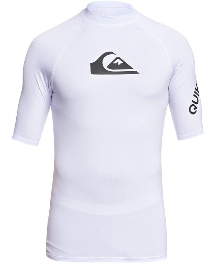 Quiksilver Men's All Time Short Sleeve UPF 50 Rash Guard - Macy's