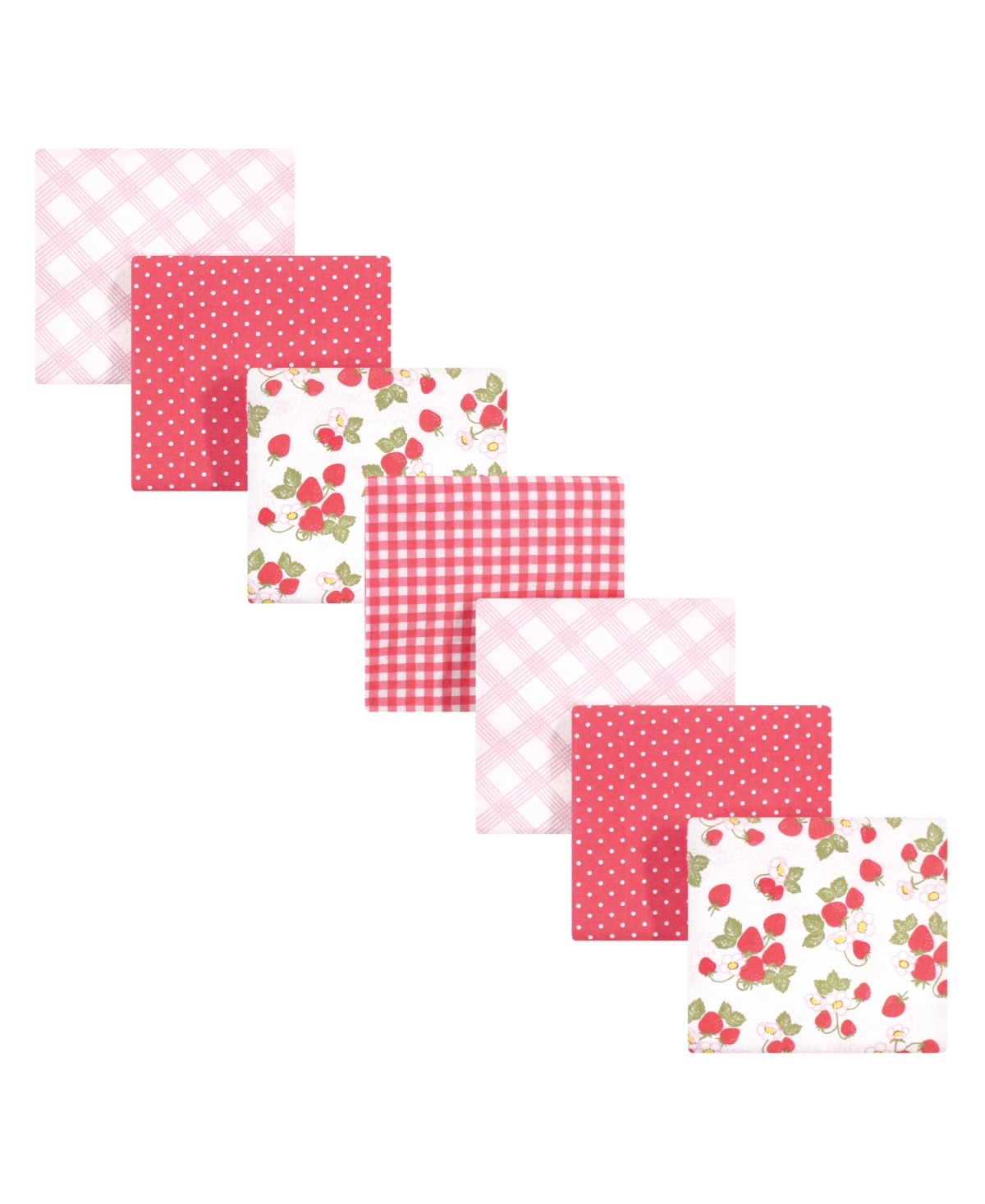 Click here for Hudson Baby Girls Seven-Count Cotton Flannel Recei... prices