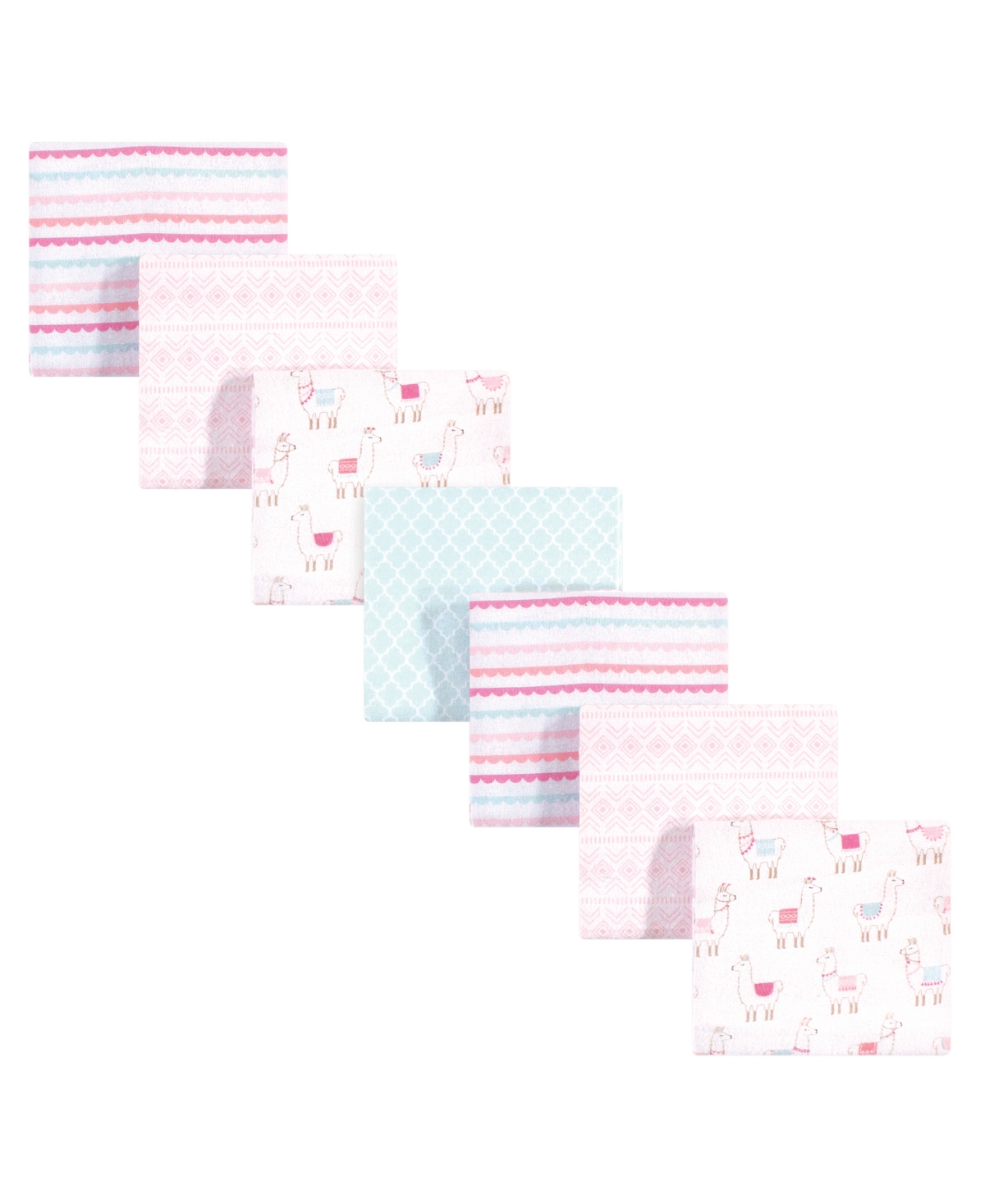 Click here for Hudson Baby Girls Seven-Count Cotton Flannel Recei... prices