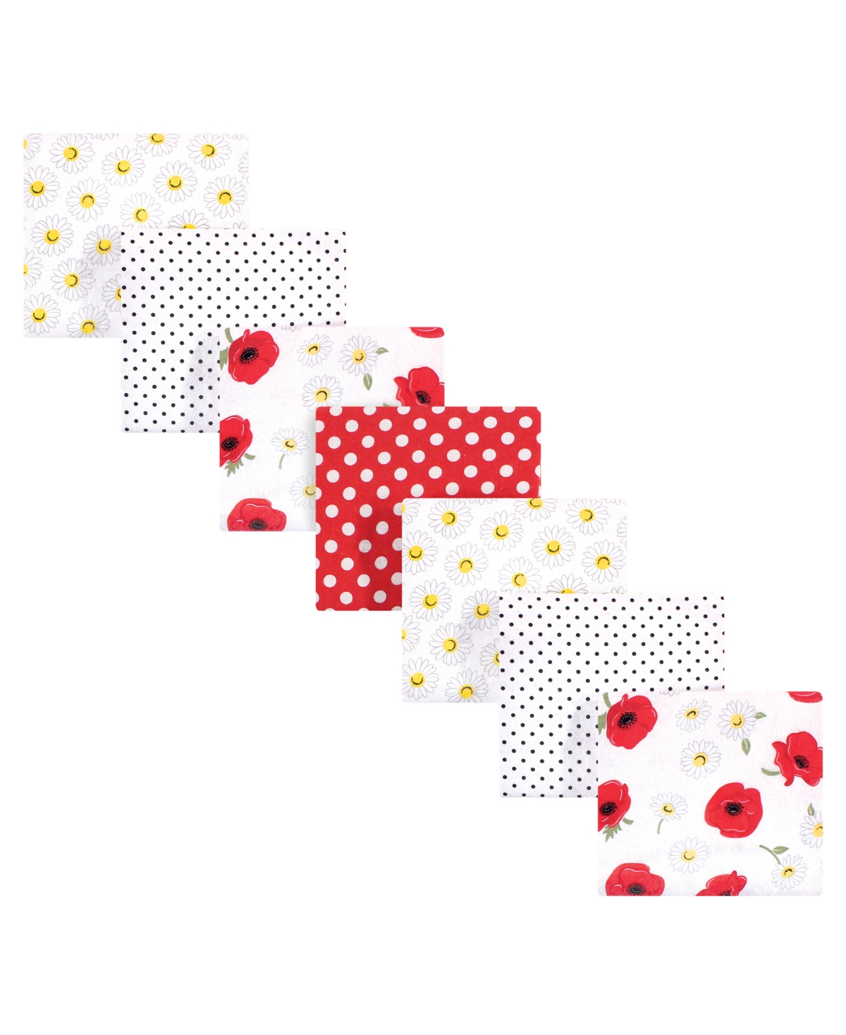 Click here for Hudson Baby Girls Seven-Count Cotton Flannel Recei... prices
