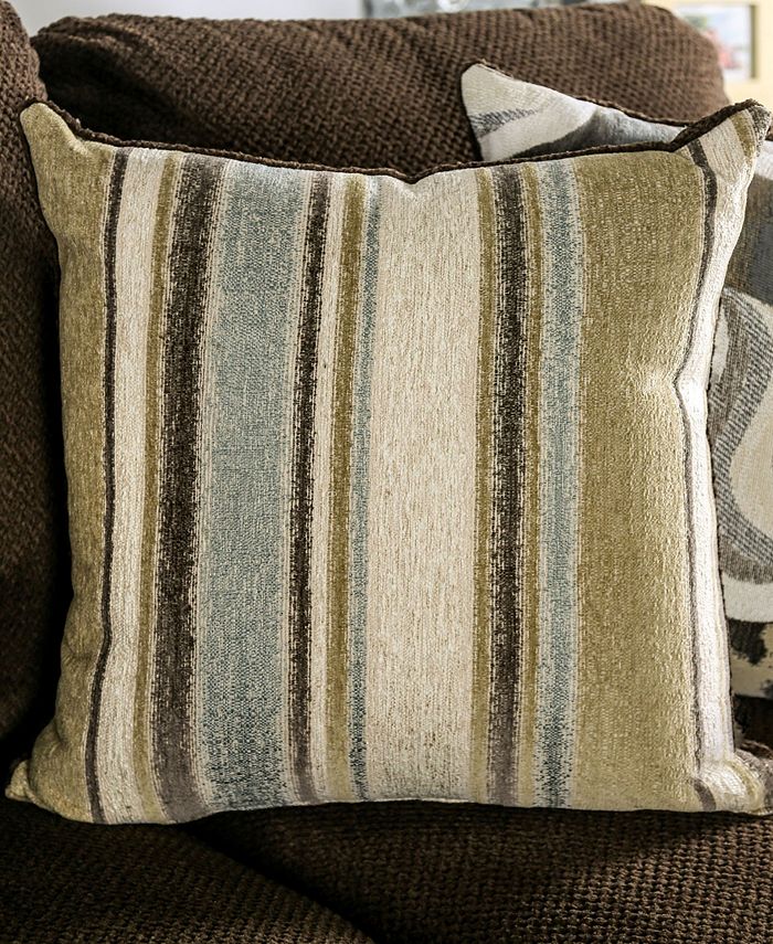 Furniture of America Korona Upholstered Sofa - Macy's