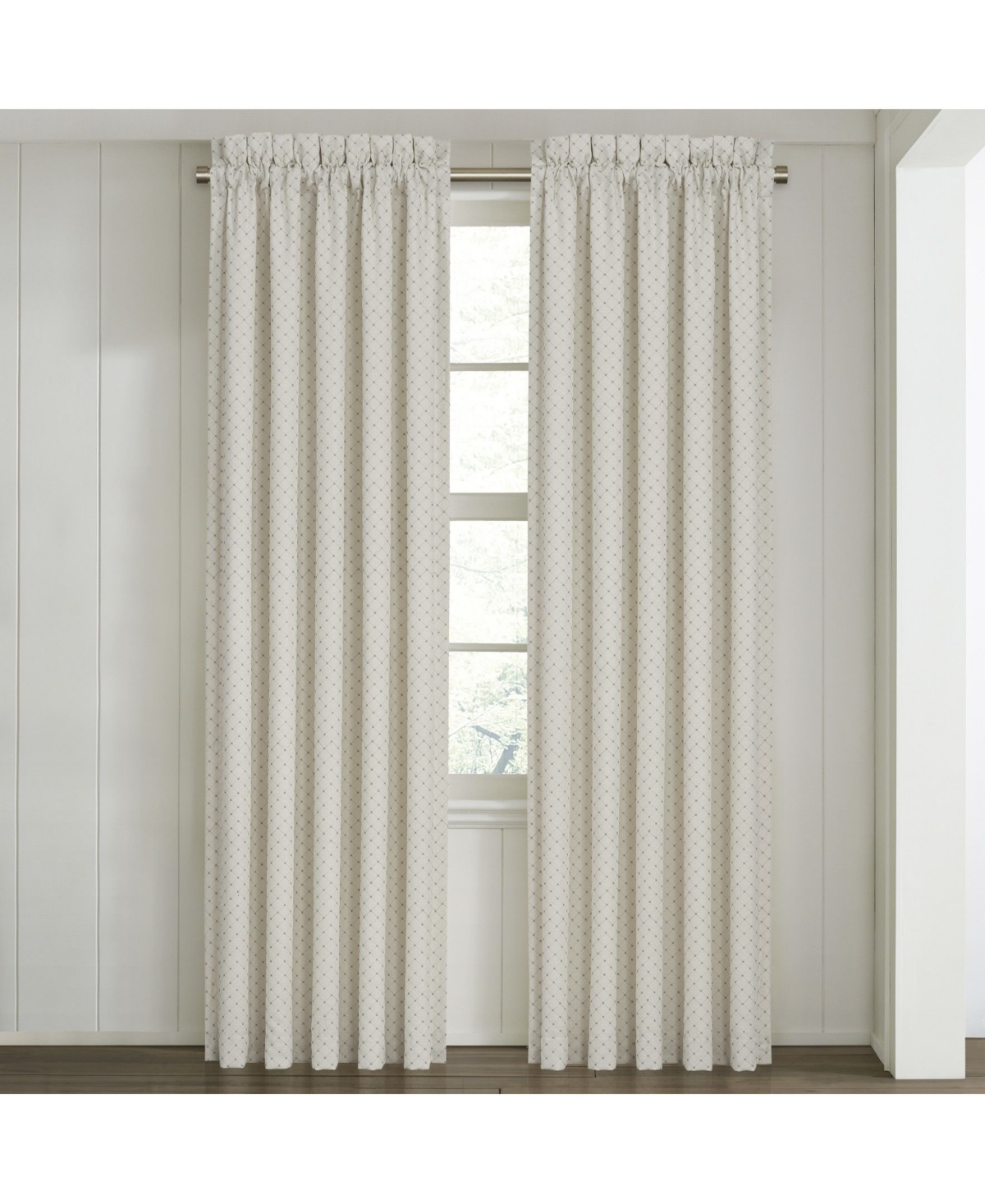 Click here for J Queen New York Garden View Window Panel Pair  50... prices