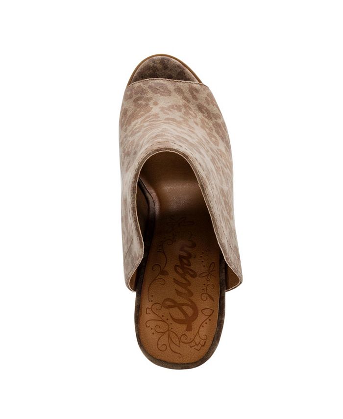 Sugar Women's Peppermint Heeled Mules - Macy's