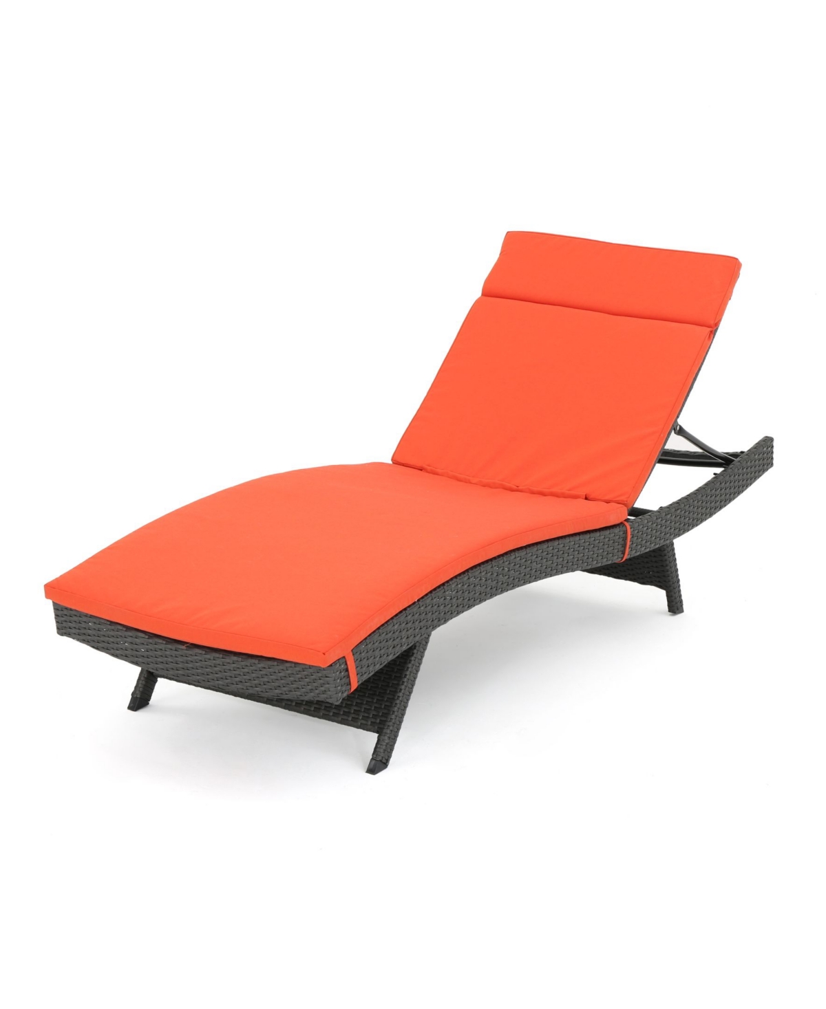 Click here for Noble House Salem Outdoor Chaise Lounge with Cushi... prices