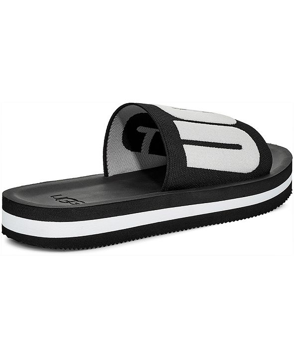 UGG® Women's Zuma Metallic Graphic Pool Slides & Reviews - Slippers ...