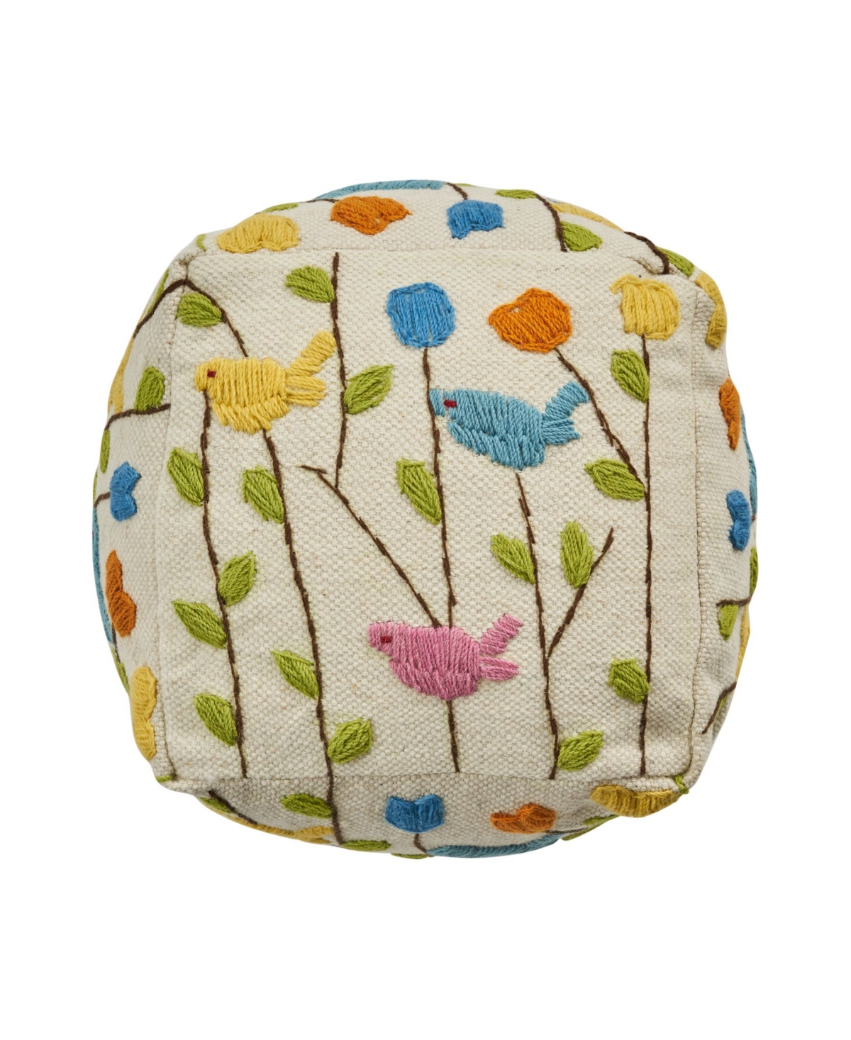 Click here for Noble House Almodi Boho Ottoman Pouf - Multi prices