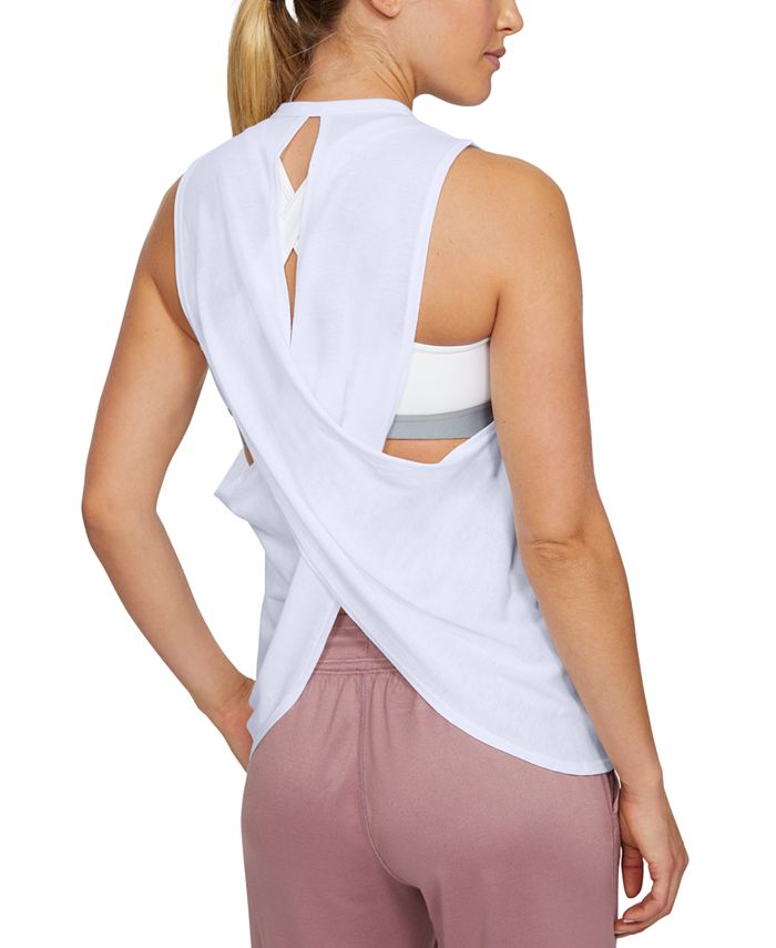 Under Armour Women's Graphic Crossover-Back Tank Top - Macy's