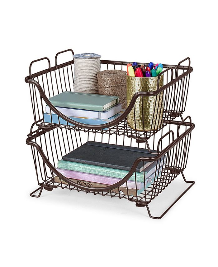 Spectrum Diversified Ashley Stackable Tray - Macy's