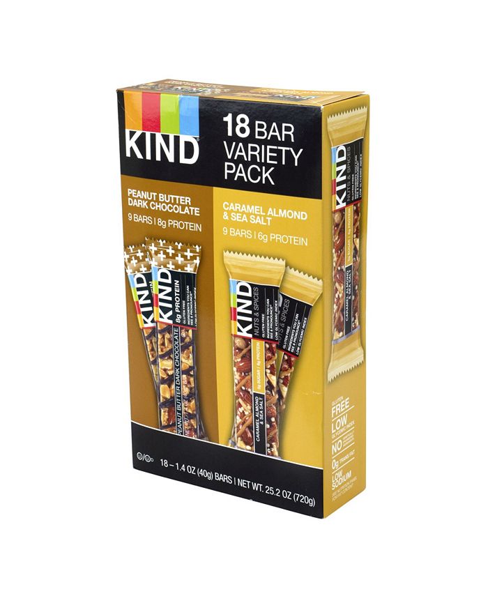 KIND Bar Variety Pack, 18 Count - Macy's