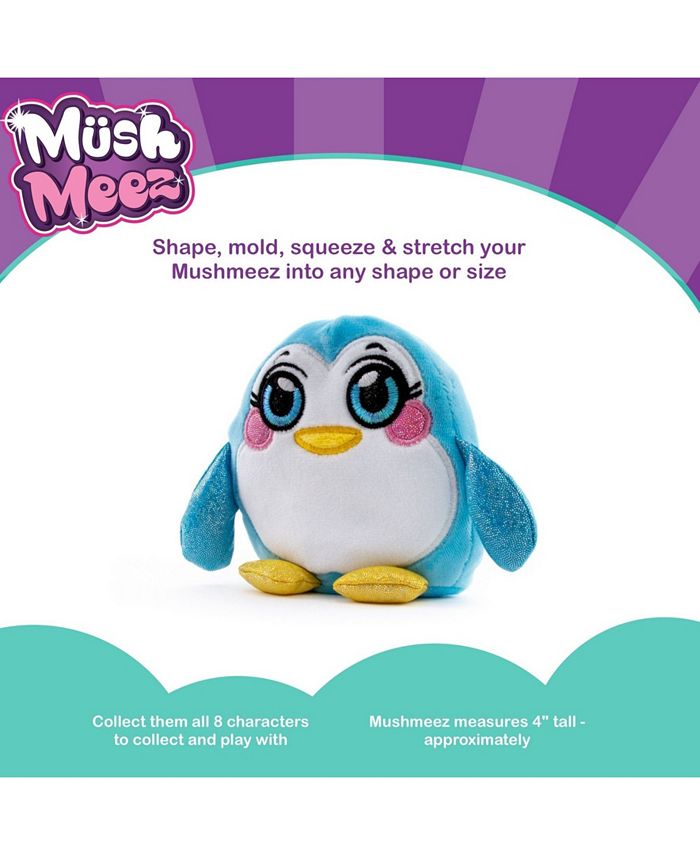First and Main Mushmeez Squeezy, Squishy, Moldable Plush, Stuffed ...