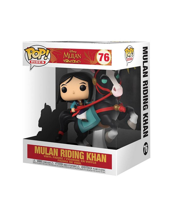 Funko Pop Disney Mulan Collectors Set - 10" Pop Ride Mulan On Khan ...