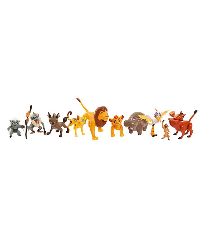 Disney Lion Guard Deluxe 10 Piece Figure Set - Includes Lion Guard ...