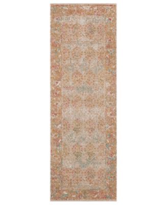 CLOSEOUT! Amer Rugs Eternal ETE-16 Beige/Rust Rug - Macy's