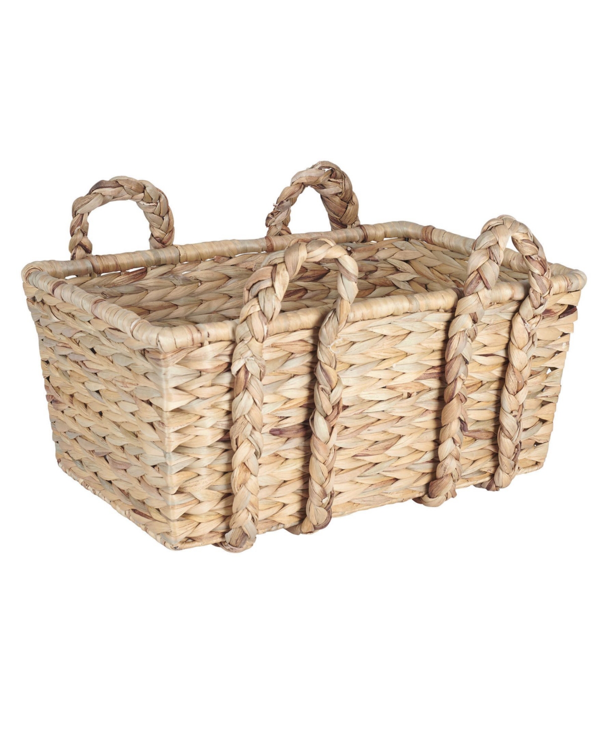 Click here for Rectangular Basket Wicker Basket - Natural prices