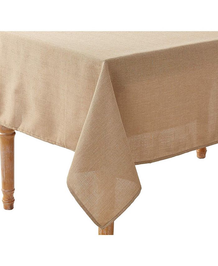 Violet Table Linens Solid Pattern Tablecloth & Reviews - Table Linens ...