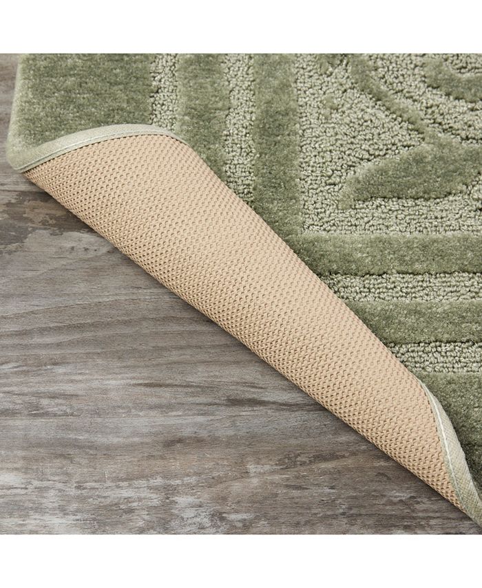 Mohawk Wellington Octagon 4" L X 4" W Bath Rug - Macy's