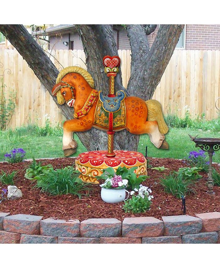 Designocracy Carousel Horse on Base Door Hanger - Macy's