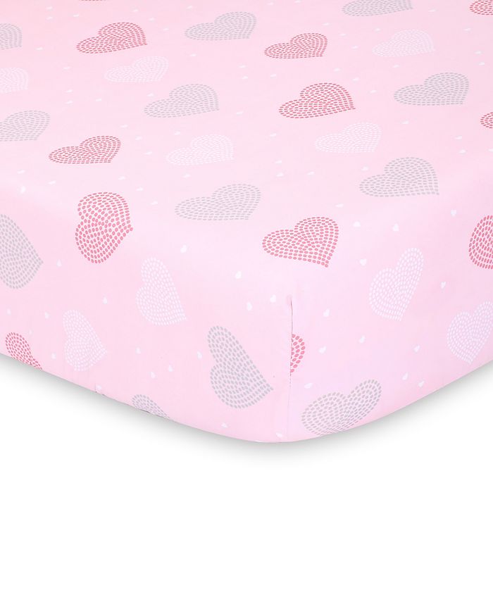 The Peanutshell PSP Sheets Elephants/Hearts, 2-Pack - Macy's