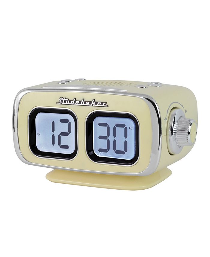 Studebaker SB3500CR Roommate Retro Digital Bluetooth AM/FM Clock Radio ...