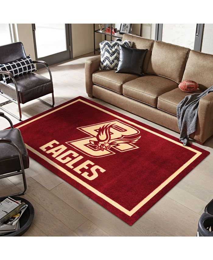 Luxury Sports Rugs Boston College Colbc Maroon 5' x 7'6" Area Rug - Macy's