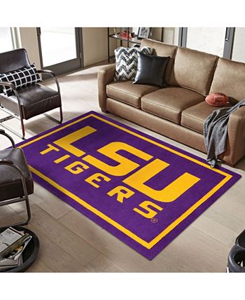 Luxury Sports Rugs Lsu Colls Purple 3'2" x 5'1" Area Rug - Macy's