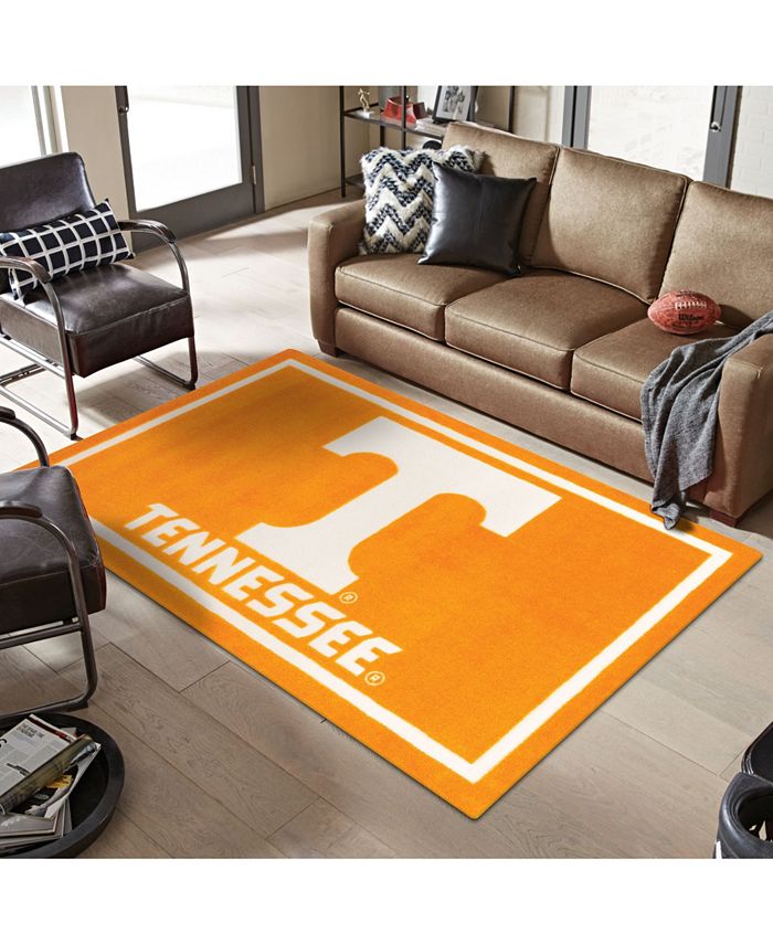 Luxury Sports Rugs Tennessee Coltn Orange 3'2" x 5'1" Area Rug - Macy's