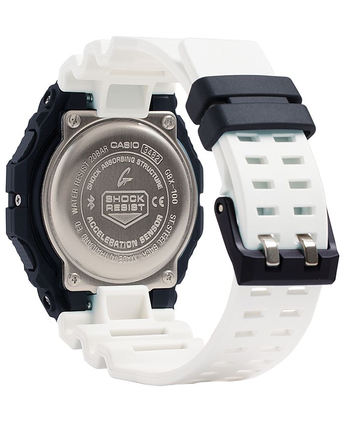 G-Shock Men's Connected Digital G-Lide White Resin Strap Watch 46mm ...