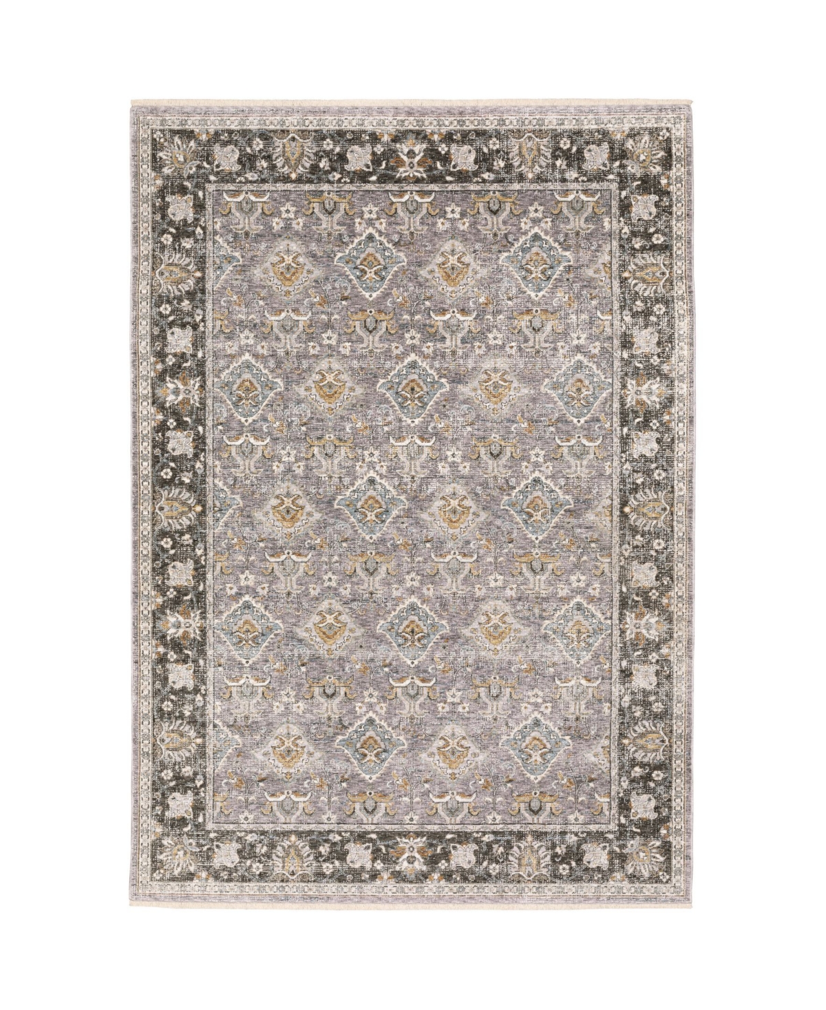 Click here for Oriental Weavers Maharaja 91E Gray and Blue 2 x 3... prices
