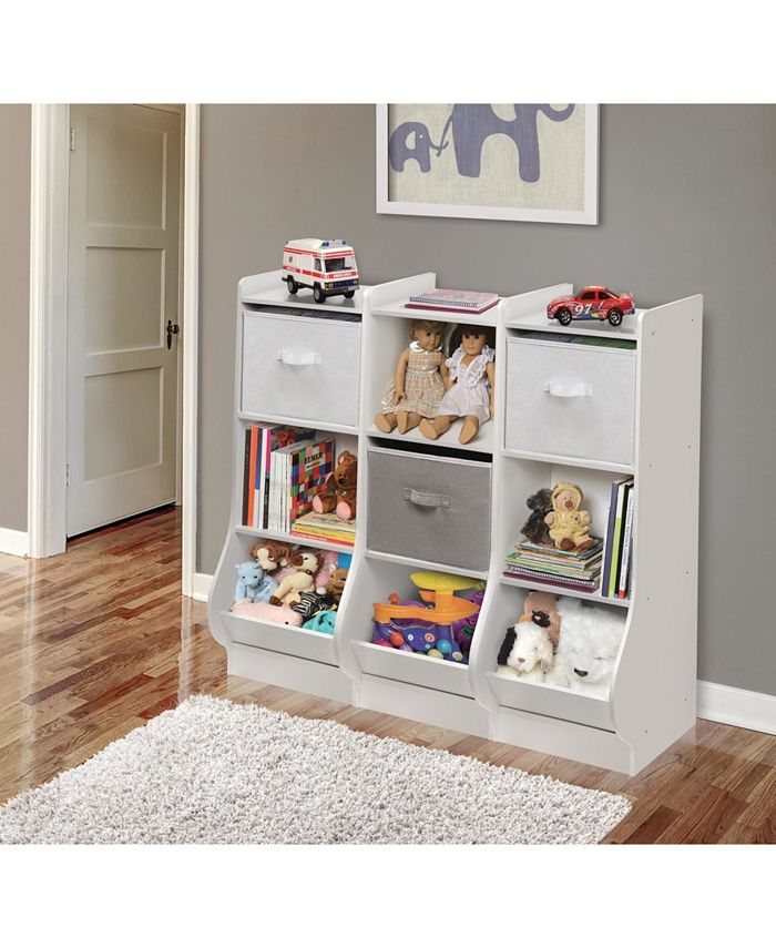 Badger Basket Upright Storage Nook with Reversible Basket - Macy's